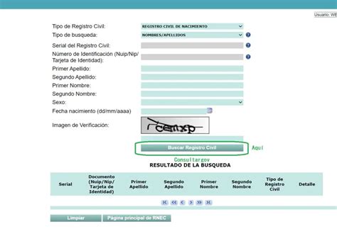 Consultar Acta De Nacimiento Colombia Consultar Gov