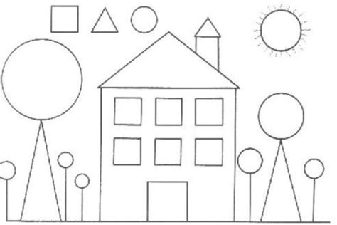 100 Figuras geométricas infantiles en dibujos para niños Formas