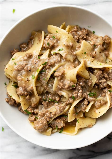 Easy Beef And Noodles Salt Lavender