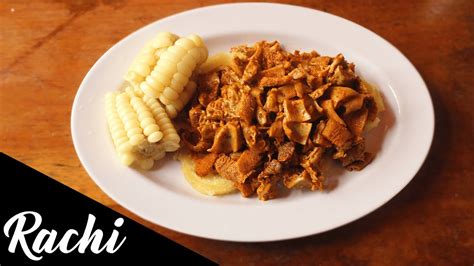 Delicioso Rachi De Mondongo De Res YouTube