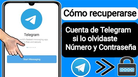 Cómo recuperar una cuenta de Telegram si tiene contraseña Recuperar