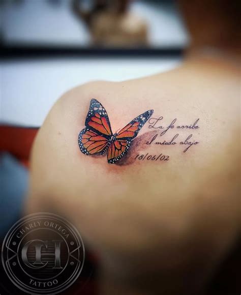 Monarch Butterfly Tattoos Symbolism And Creativity University VIP