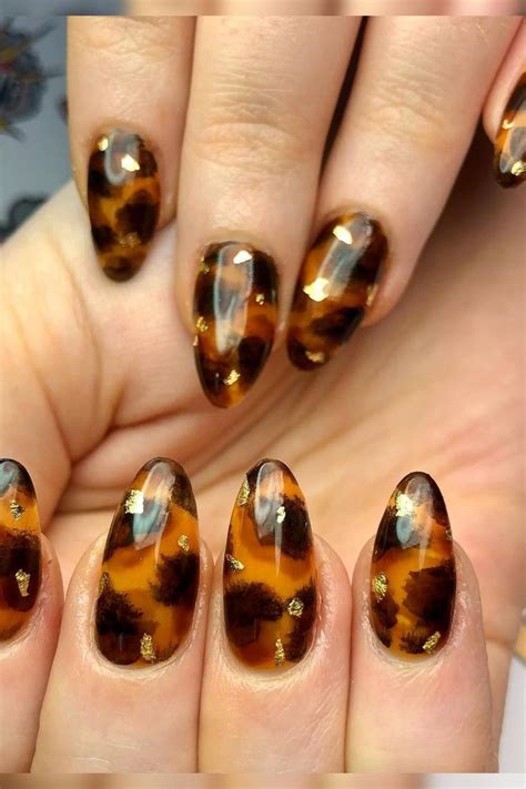 60 Incredible Fall 2023 Nails Inspo For A Chic Autumn Mani Tortishell