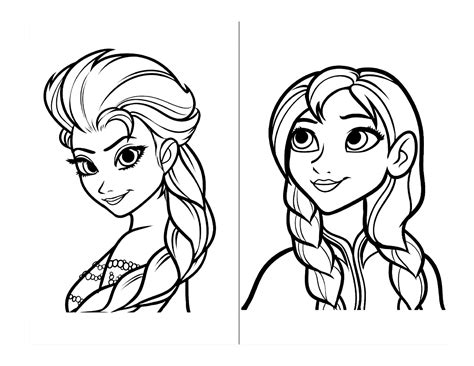 Coloriages la Reine des neiges à imprimer