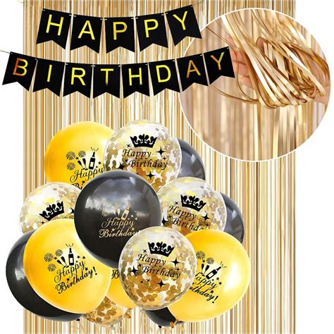 ZESTAW BALONY Na Urodziny Happy Birthday Kurtyna 13110328644 Allegro Pl