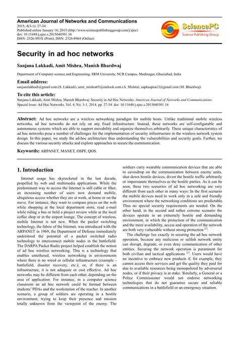 pdf security in ad hoc networks