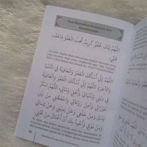 Jual Buku Saku Kumpulan Doa Dari Al Quran Dan As Sunnah Yang Shahih Di