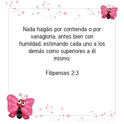 Imagen El Versiculo Del Dia Filipenses 2 3