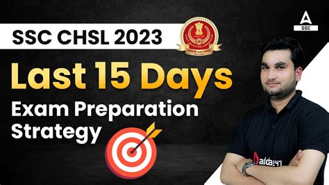 Ssc Chsl Last Days Exam Reparation Strategy Youtube