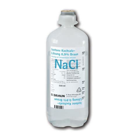 Isotone Kochsalzlösung 0 9 Ecobeutel 20 x 500 ml HENRY SCHEIN