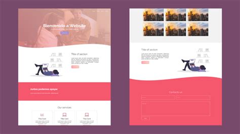 CREA una PÁGINA WEB desde CERO con HTML CSS Landing Page AlexCG