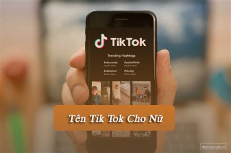 Tên TikTok hay ID Tik Tok ký tự đặc biệt Cute cho Nữ Nam Tài Liệu