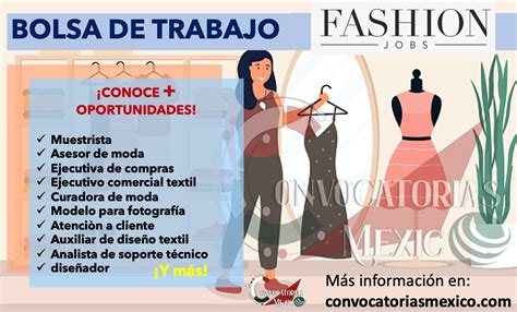 TRABAJOS FASHION CONOCE LAS VACANTES DE EMPLEO DE MODA QUE NO TE