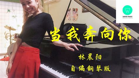 PIANO COVER当我奔向你 林晨阳当我飞奔向你 When I Fly Towards You片头曲Opening Theme
