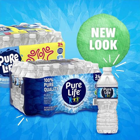 Pure Life Purified Bottled Water Water Nestle S A