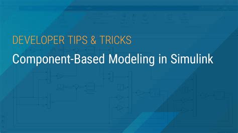 component based modeling in simulink youtube