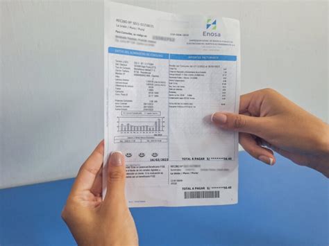 Enosa cómo leer tu recibo de luz