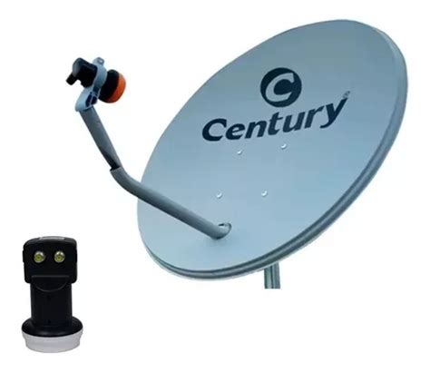 Antena Parab Lica Century Cm Banda Ku G Lnbf Duplo Ku