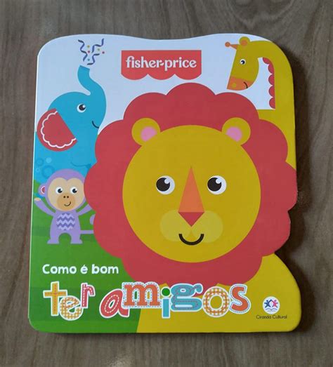 Fisher Price Como é bom ter amigos Livro Cartonado em promoção no