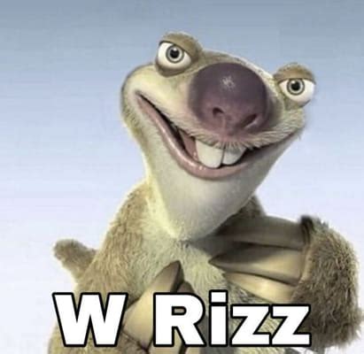 W Rizz Blank Template Imgflip