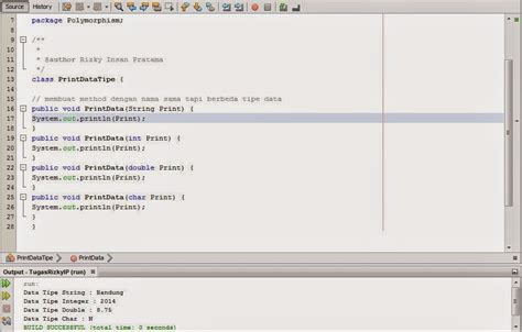 Contoh Program Enkapsulasi Inheritance Dan Polymorphism Pada Java