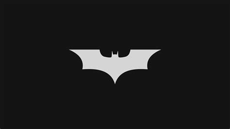 Batman Dark Minimal Logo K Wallpaper Hd Superheroes Wallpapers K