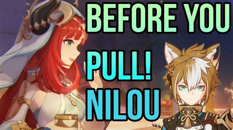 Genshin Impact Before You Pull Nilou Nilou Pre Release Analysis YouTube
