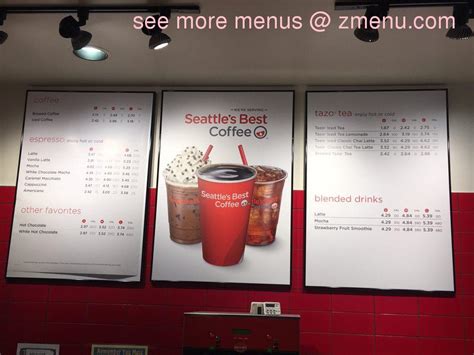 Online Menu Of Seattles Best Coffee Restaurant Seattle Washington