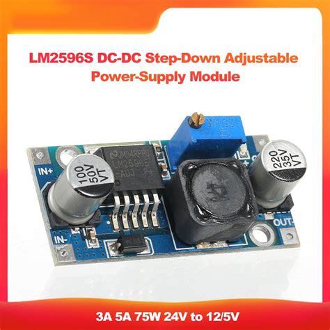 Module d alimentation réglable abaisseur DC DC LM2596S Régulateur de