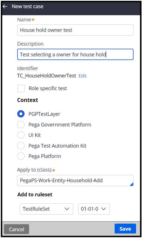 creating pega scenario test cases pega academy