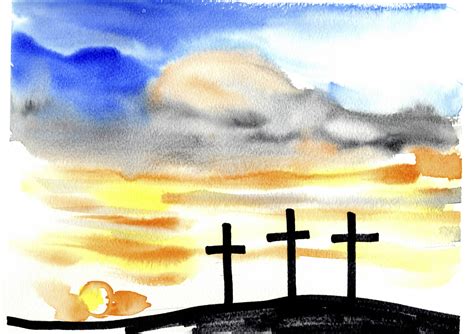 Amy Boucher Pye Watercolor Wednesday Looking To The Cross