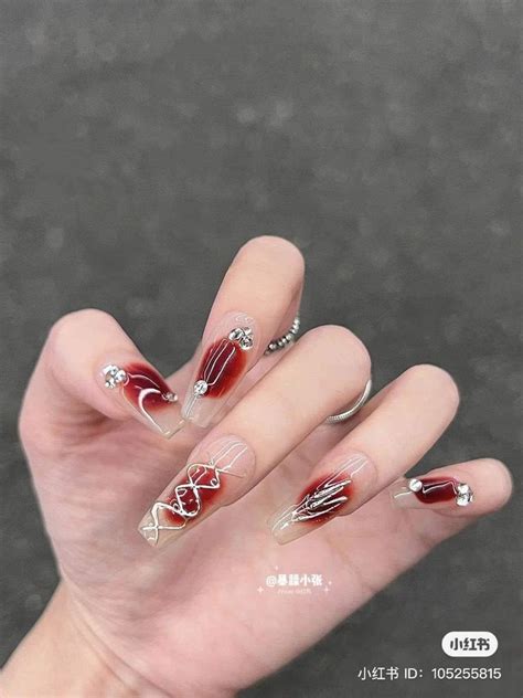 Pin by Phamngoc on Móng tay Blush nails Cute nails Swag nails