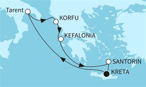 Mein Schiff 5 Östliches Mittelmeer mit Korfu Bunte Horizonte am 06 09