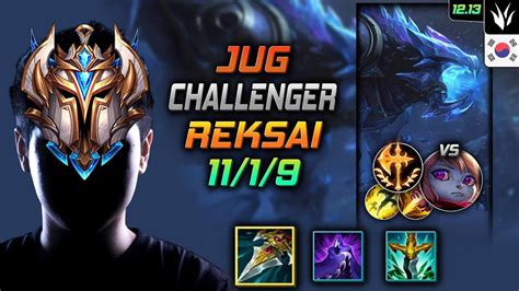 Challenger Rek Sai Jungle Vs Poppy Kr