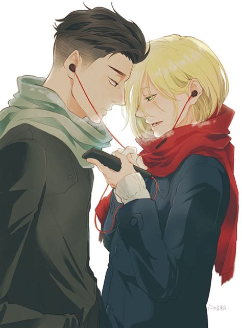 Yuri Plisetsky And Otabek Altin Yuri On Ice Drawn By Nyarulake
