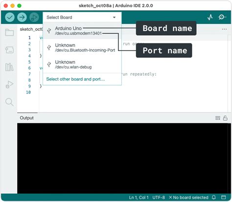 Select Board And Port In Arduino IDE Arduino Help Center