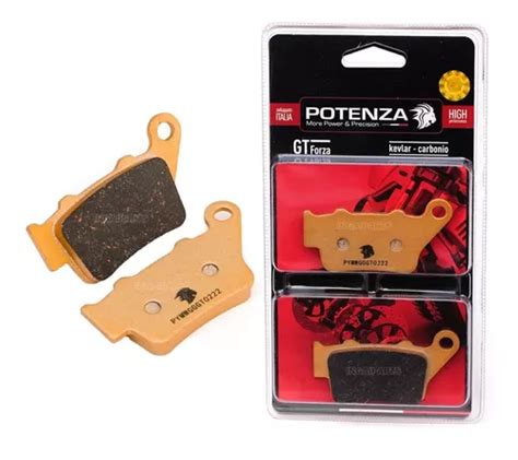 Pastilha De Freio Traseiro Potenza Bmw Gs650 Gs Sertao Frete grátis
