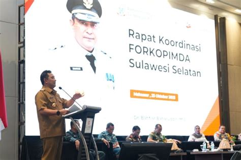 Pj Gubernur Apresiasi Forkopimda Sukseskan HUT Sulawesi Selatan