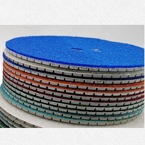 Tampons polissage diamant 3000 Grains 180mm humide sec disque ponçage