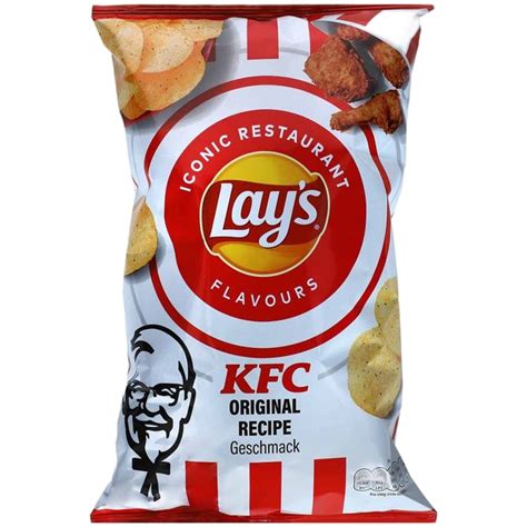 Lays KFC Original Recipe Chicken Flavor Chips 150gr E Snacks