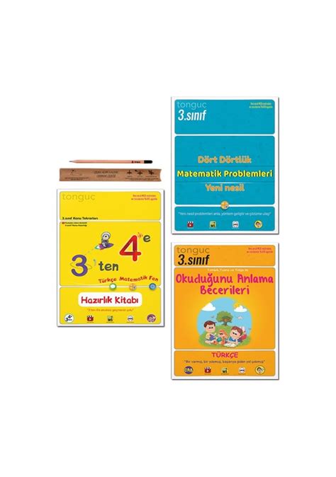 Tonguç 4 Sınıf 3 ten 4 e Hazırlık Tekrar Kitabı 3 Sınıf Okuduğunu