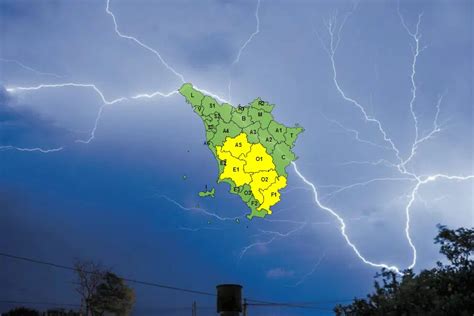 Maltempo Allerta Codice Giallo Per Il Centro Sud Della Toscana