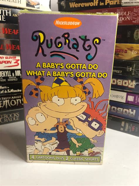 Rugrats A Baby S Gotta Do What A Baby S Gotta Do Vhs Etsy