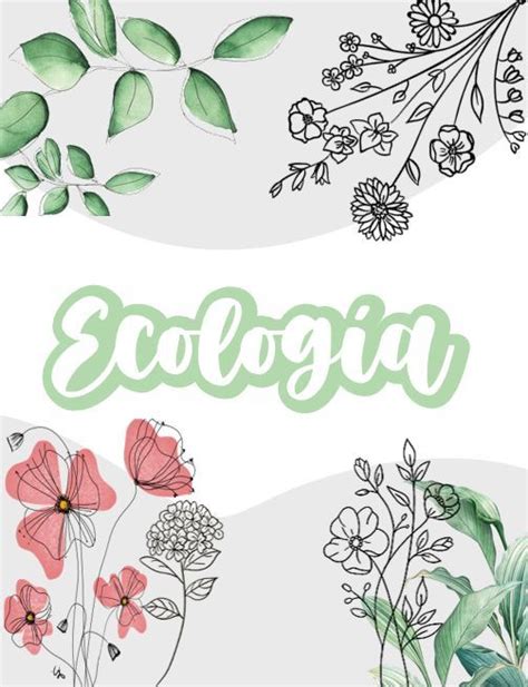 Ecología Portada Portadas Plantas Portadas creativas
