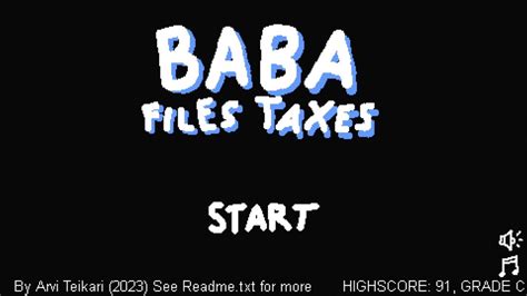 Baba Files Taxes Longplay Youtube