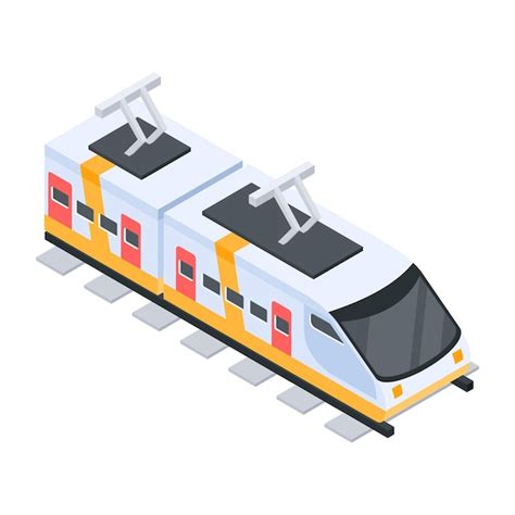 Premium Vector Set Of Public Transport Isometric Icons
