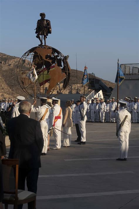 Fotos La Armada homenajea a Juan Sebastián Elcano en Cartagena La Verdad
