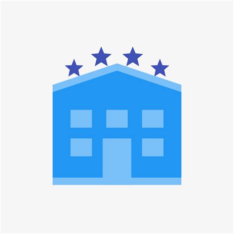 星级酒店图标 快图网 免费PNG图片免抠PNG高清背景素材库kuaipng
