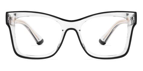 Danielle Square Black Glasses For Women Lensmart