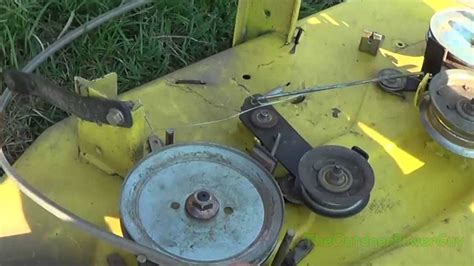 How To Replace The D110 Mower Deck Belt A Comprehensive Diagram Guide